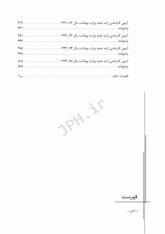 خرید کتاب آزمون‌های کنکور ارشد وزارت بهداشت MSE تغذیه 2جلدی | کتابفروشی آنلاین جامعه‌نگر
